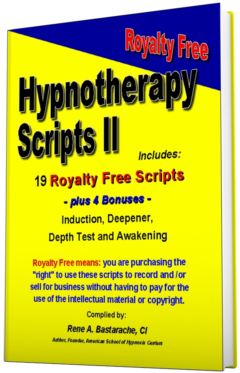 Free hypnosis - hypnotherapy scripts